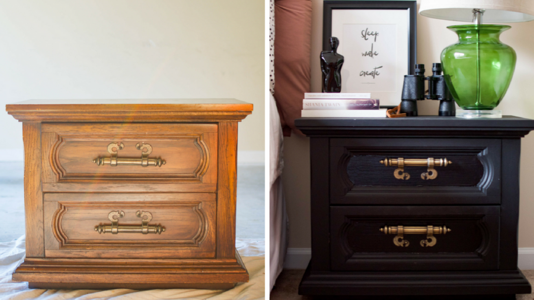 Bring an Old Nightstand Back to Life with This D.I.Y. Nightstand Makeover