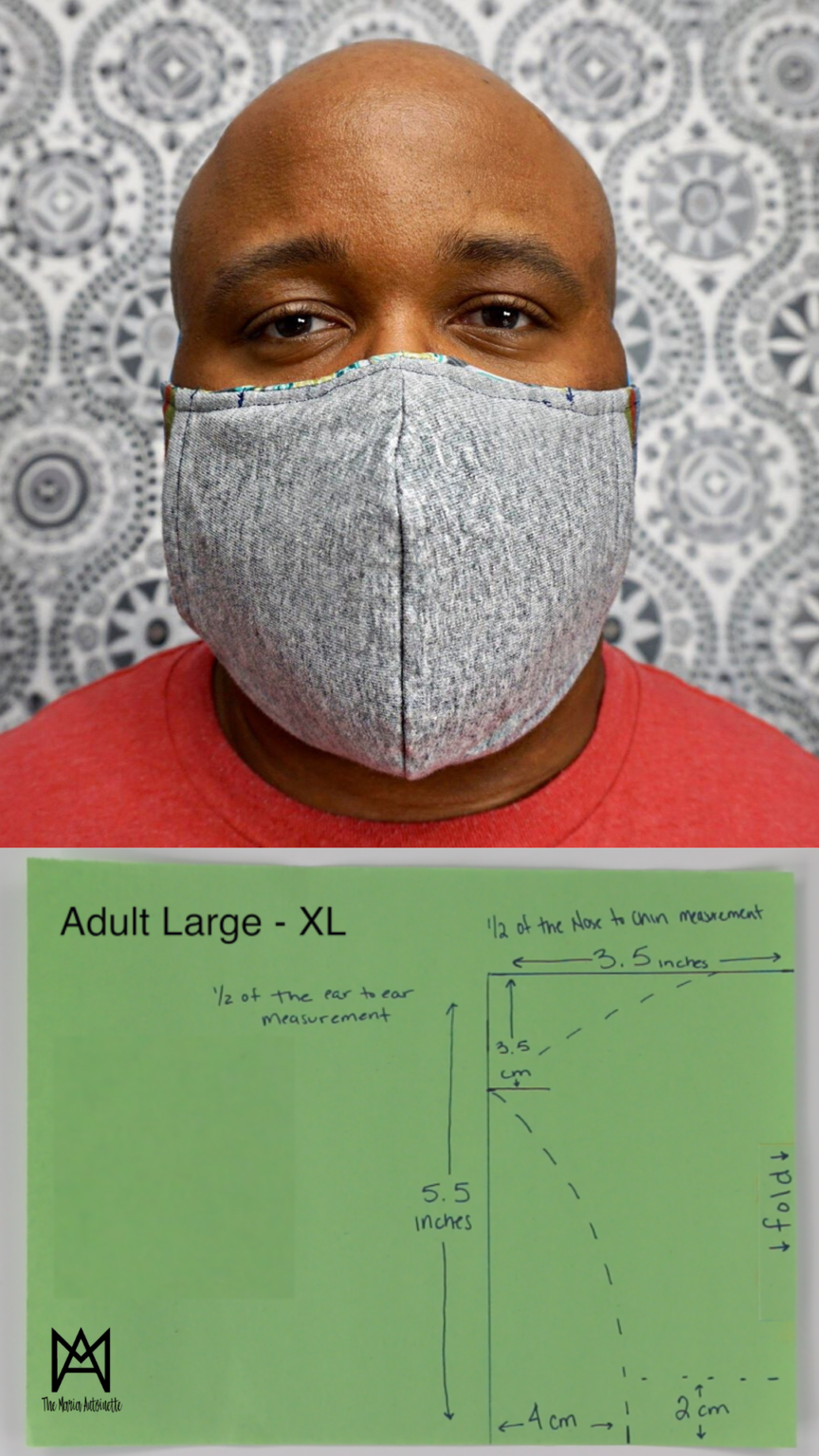 DIY Face Masks With Filter Option For The Entire Family