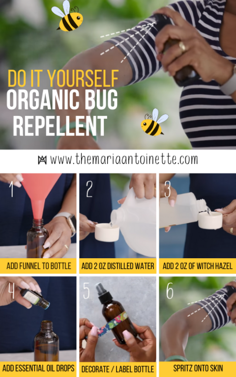 Keep The Bugs Away with This DIY Organic Bug Repellent